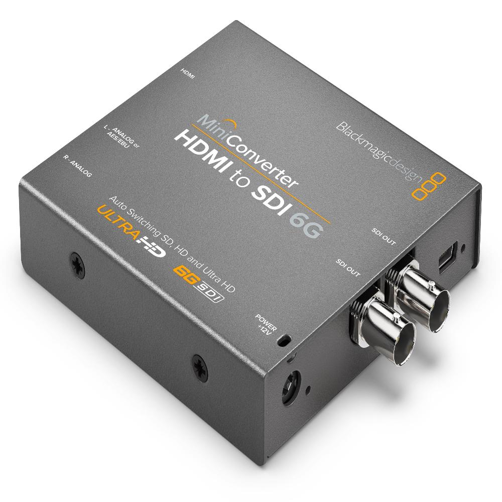 Blackmagic Design Mini Converter HDMI to SDI 6G - ShopVisuals.tv