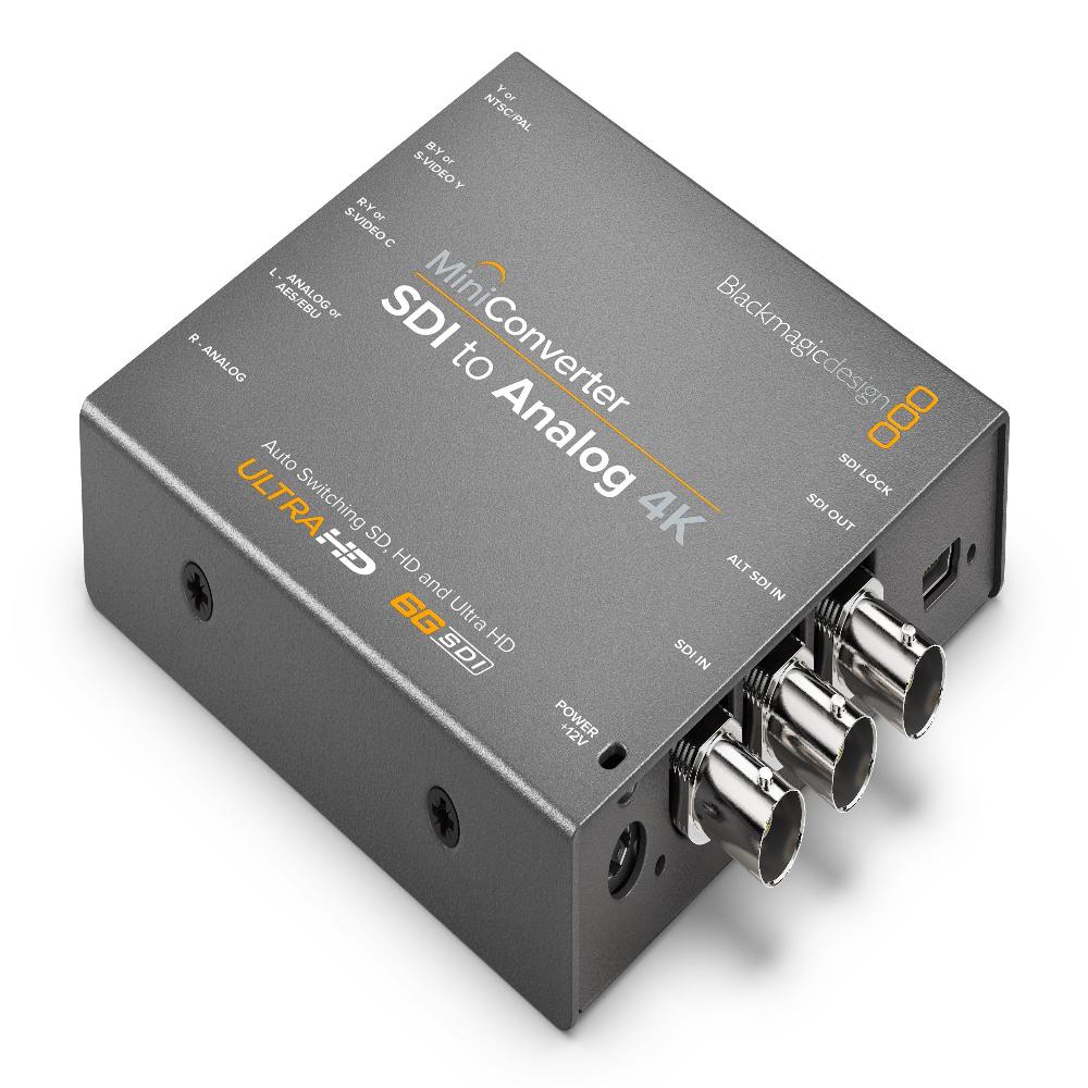 Blackmagic Mini Converter SDI to Analog 4K - ShopVisuals.tv